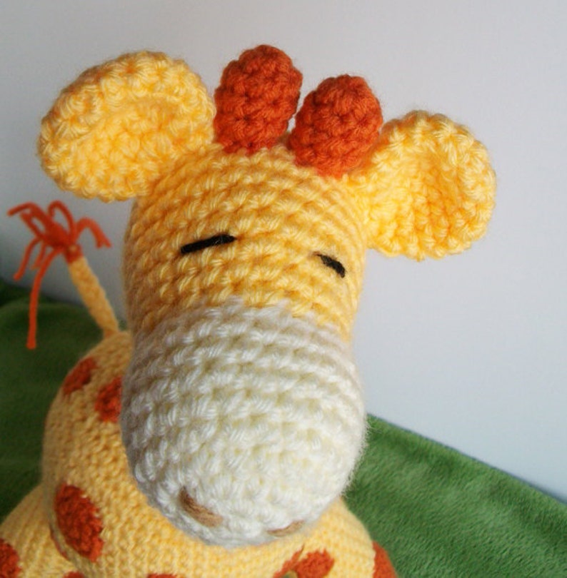 Gilbert the Giraffe Crochet Pattern - Etsy