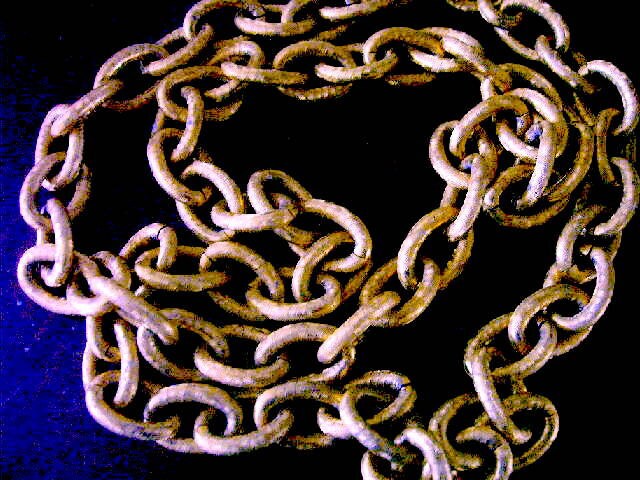 VINTAGE, STATEMENT CHAIN, Haute Couture, Heavy Textured Gold Veneer ...