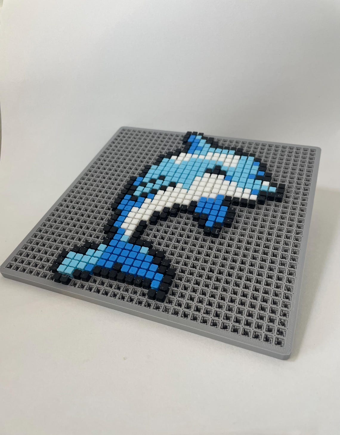 Dolphin Pixel Art Puzzle - Etsy