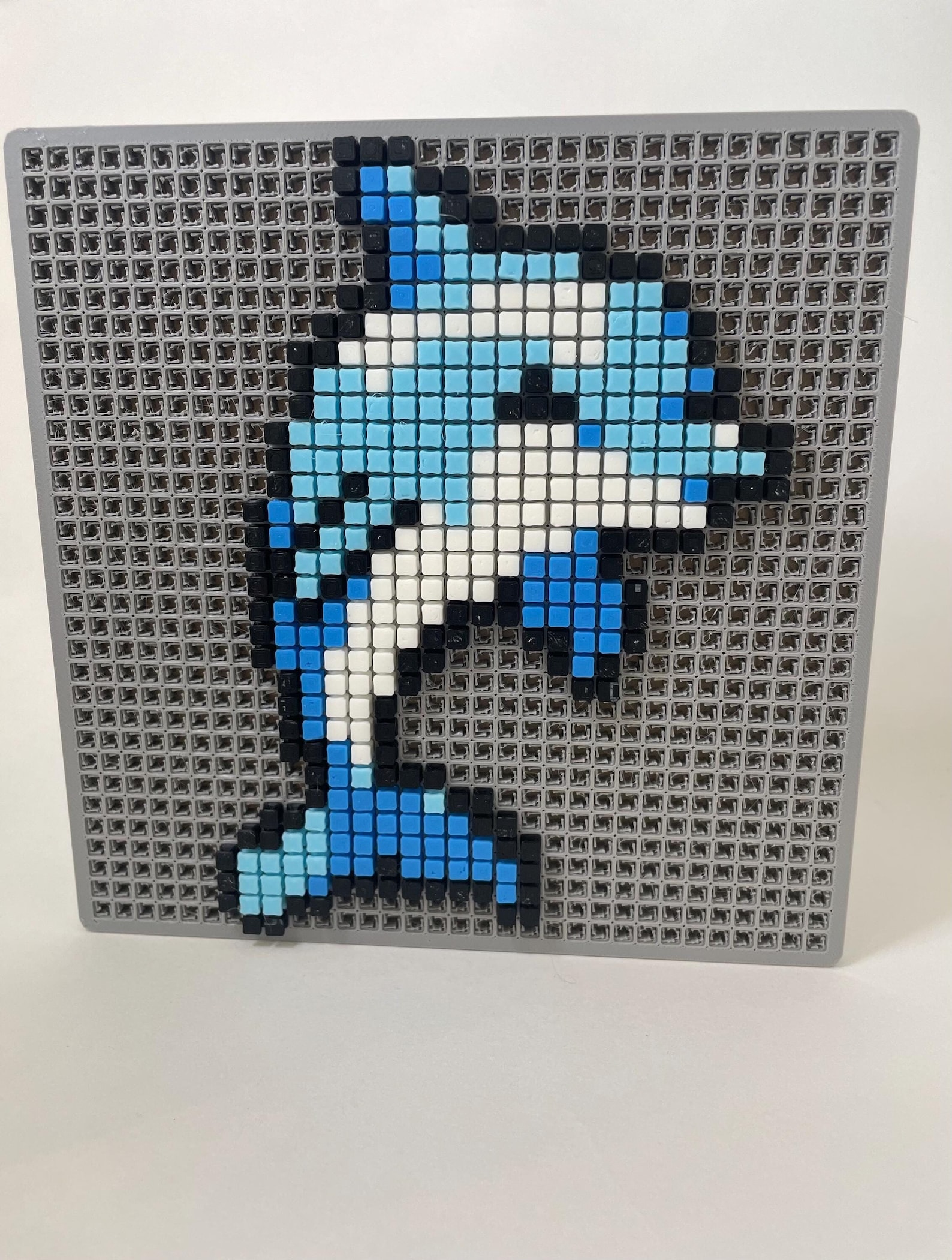 Dolphin Pixel Art Puzzle - Etsy