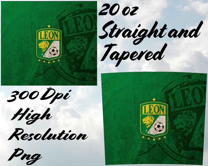 Club Leon PNG for Skinny Tumbler - Etsy