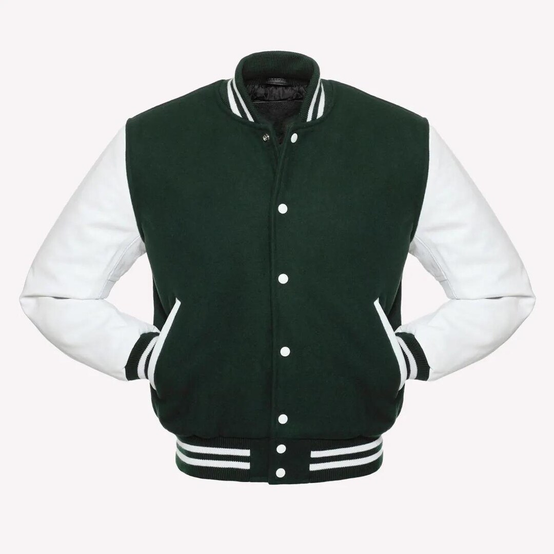 Custom Varsity Jacket - Personalized Letterman Bomber - Baseball Style ...