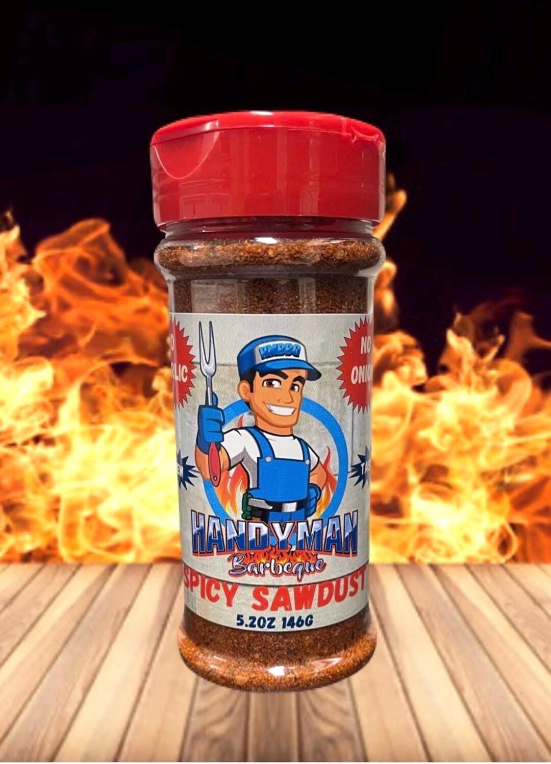 Handyman BBQ Spicy Sawdust BBQ Rub, Barbecue Seasoning - Etsy