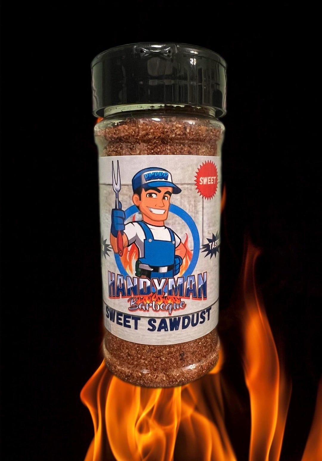 Handyman BBQ Sweet Sawdust, BBQ Rub, BBQ Seasoning, Dry Rub - Etsy