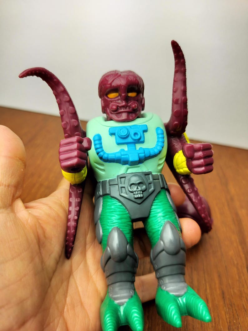 Vintage 80's Kid Octopunch Action Figure Hasbro Transformers G1 ...