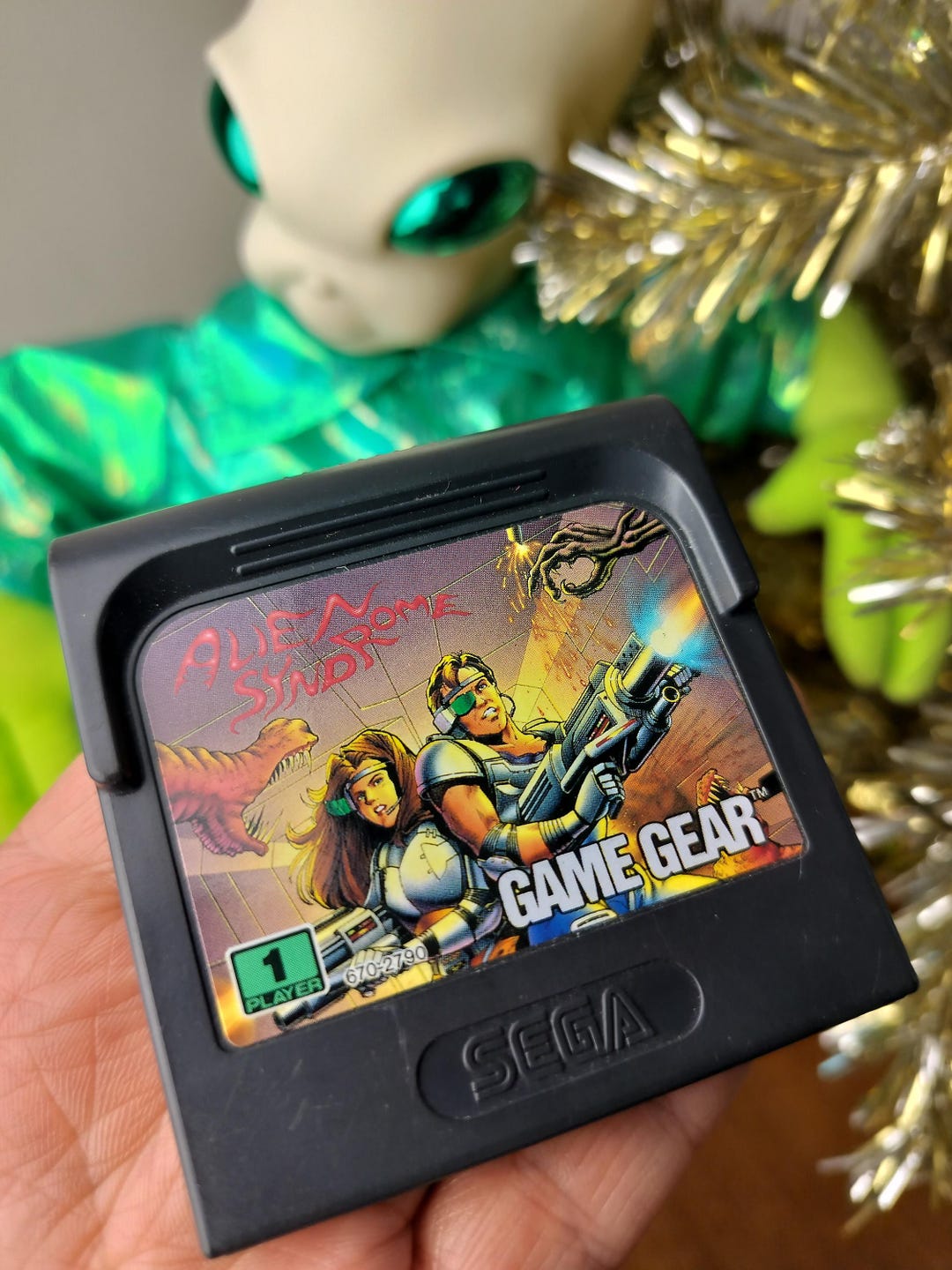 Vintage 90's SEGA Alien Syndrome Game Gear Cartridge Only 90's Video ...