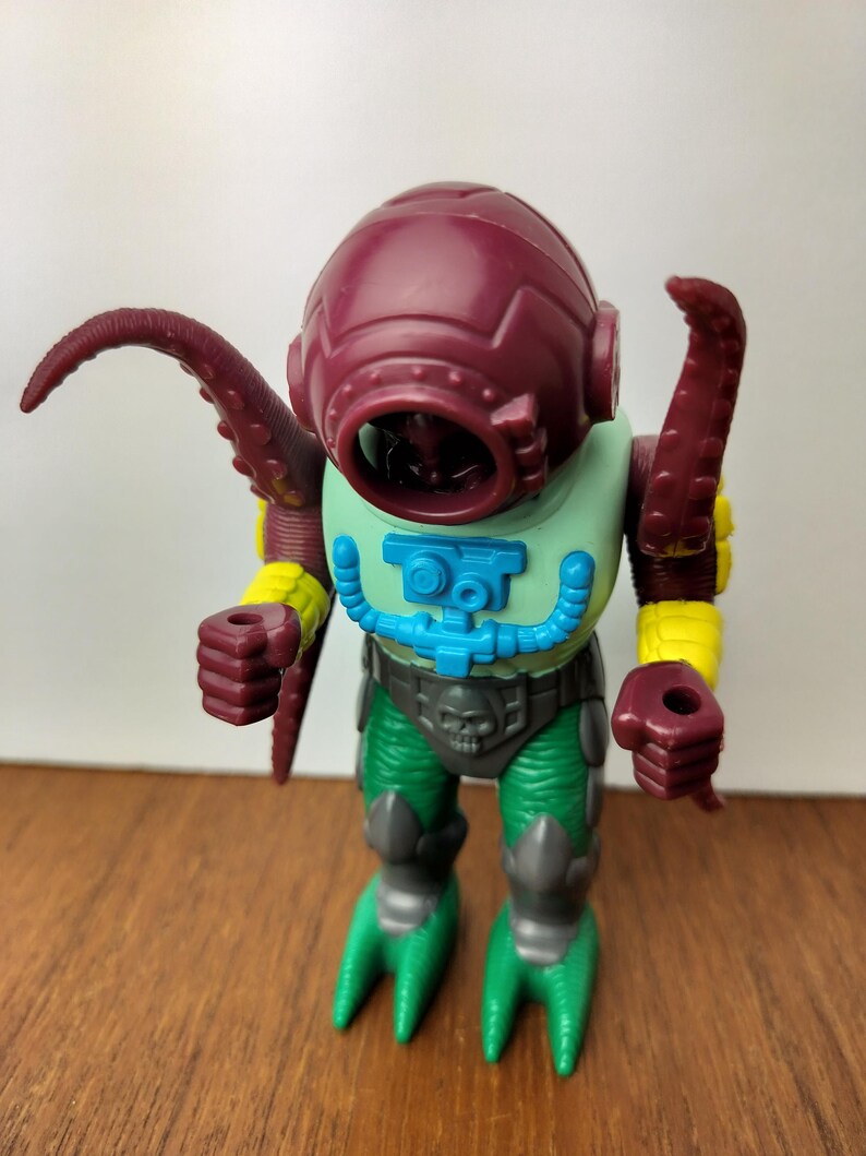 Vintage 80's Kid Octopunch Action Figure Hasbro Transformers G1 ...
