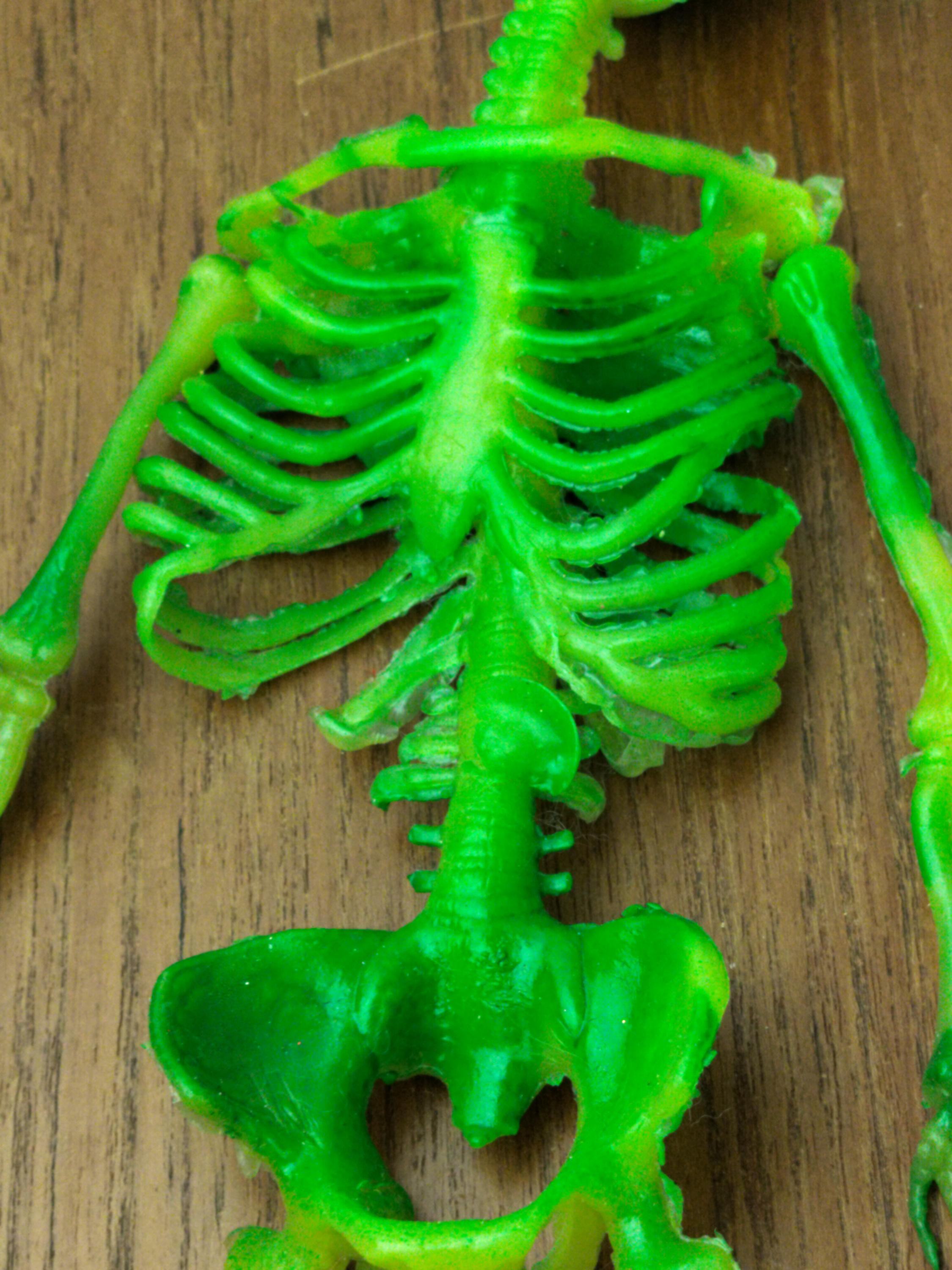 Vintage 70's Imperial Toy Skeleton Hong Kong Ugly Rubber Vintage 70's Imperial Toy Skeleton Hong Kong Ugly Rubber