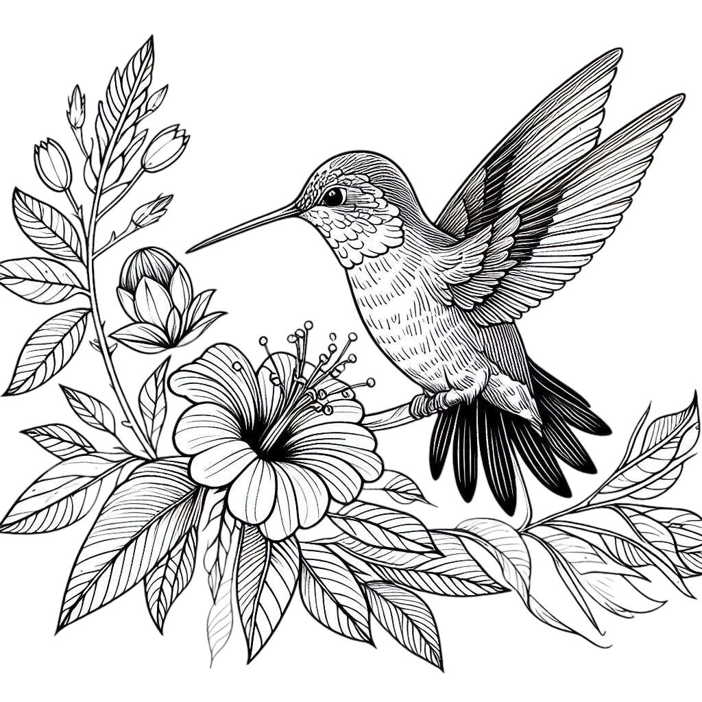 Hummingbird Svg and Png - Etsy