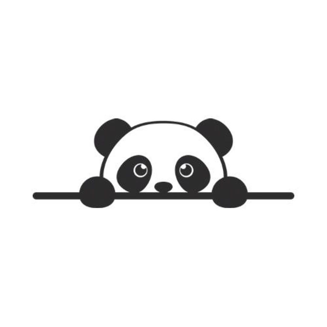 Panda Svg and Png - Etsy