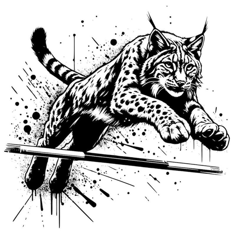 Lynx Svg and Png - Etsy