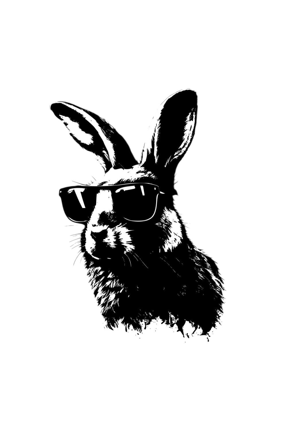 Rabbit Svg and Png - Etsy