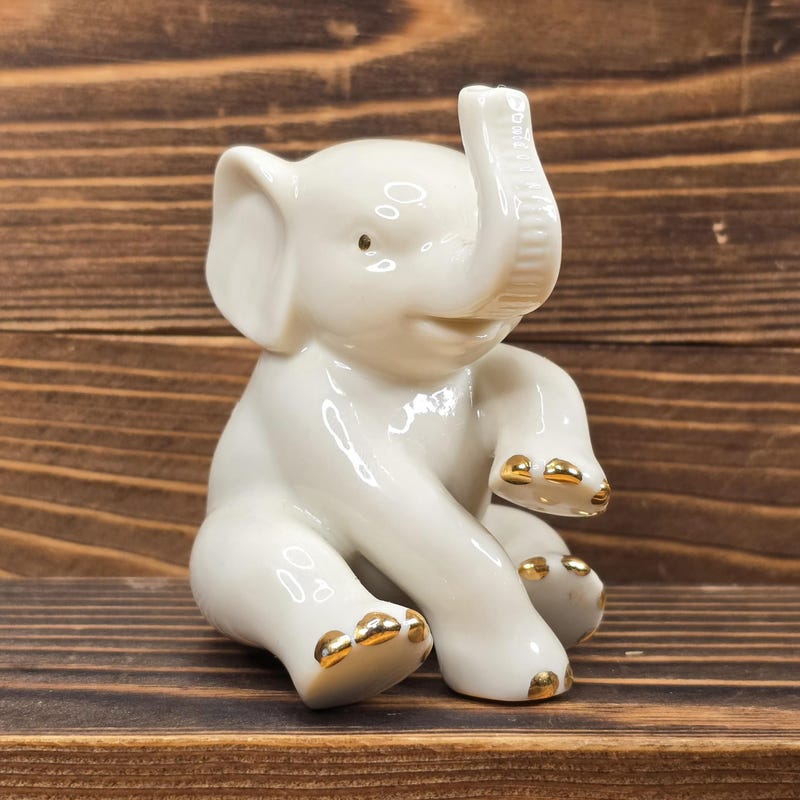 Lenox Elephants Figurines - Etsy