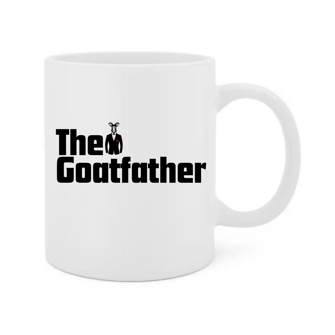 The Godfather Inspired Mug, the Goatfather Mug, Fun Movie Based Coffee ...
