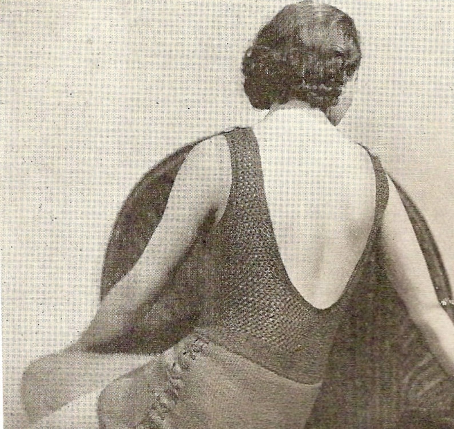 1933 Swim-suits Vintage Knitting Pattern 142 - Etsy