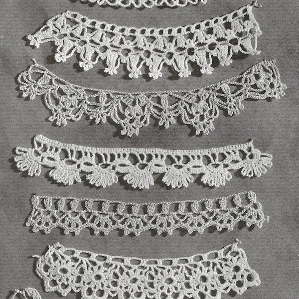Lace Crochet Edging - Etsy
