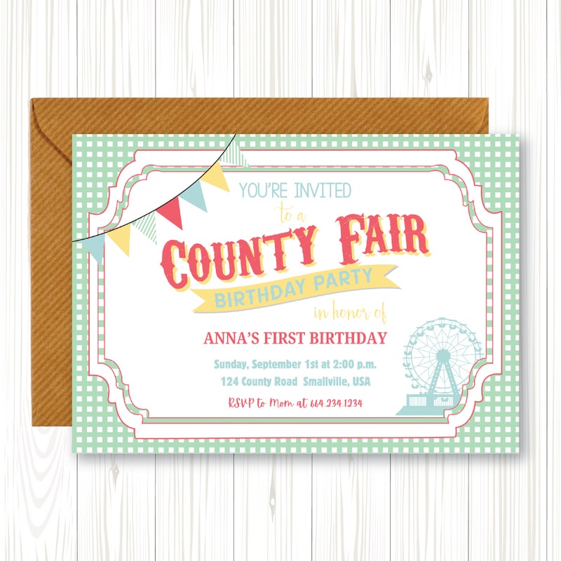 County Fair Party - Etsy