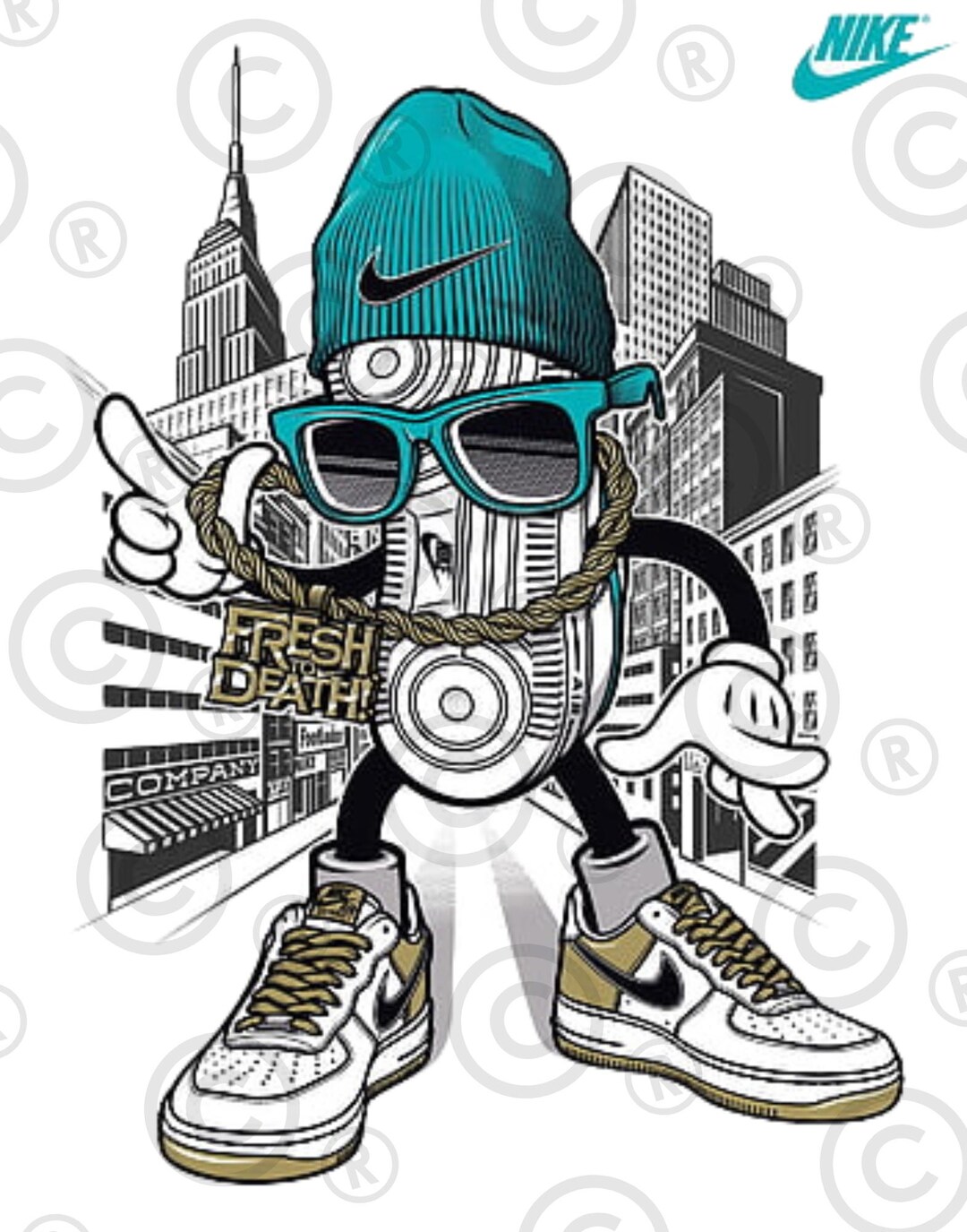 Nike Logo Nike Drip Logo Svg Jpeg Png Sneaker Head Ready to Print ...