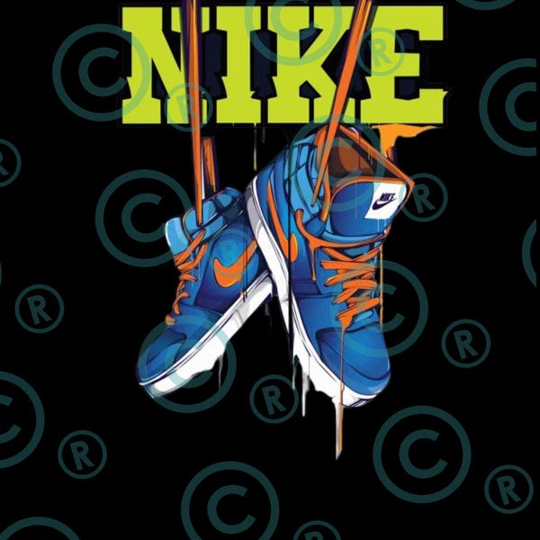 Nike Drip Logo - Etsy