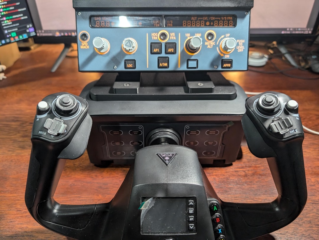 Winwing FCU Mount for Turtle Beach Velocity One Yoke - Etsy