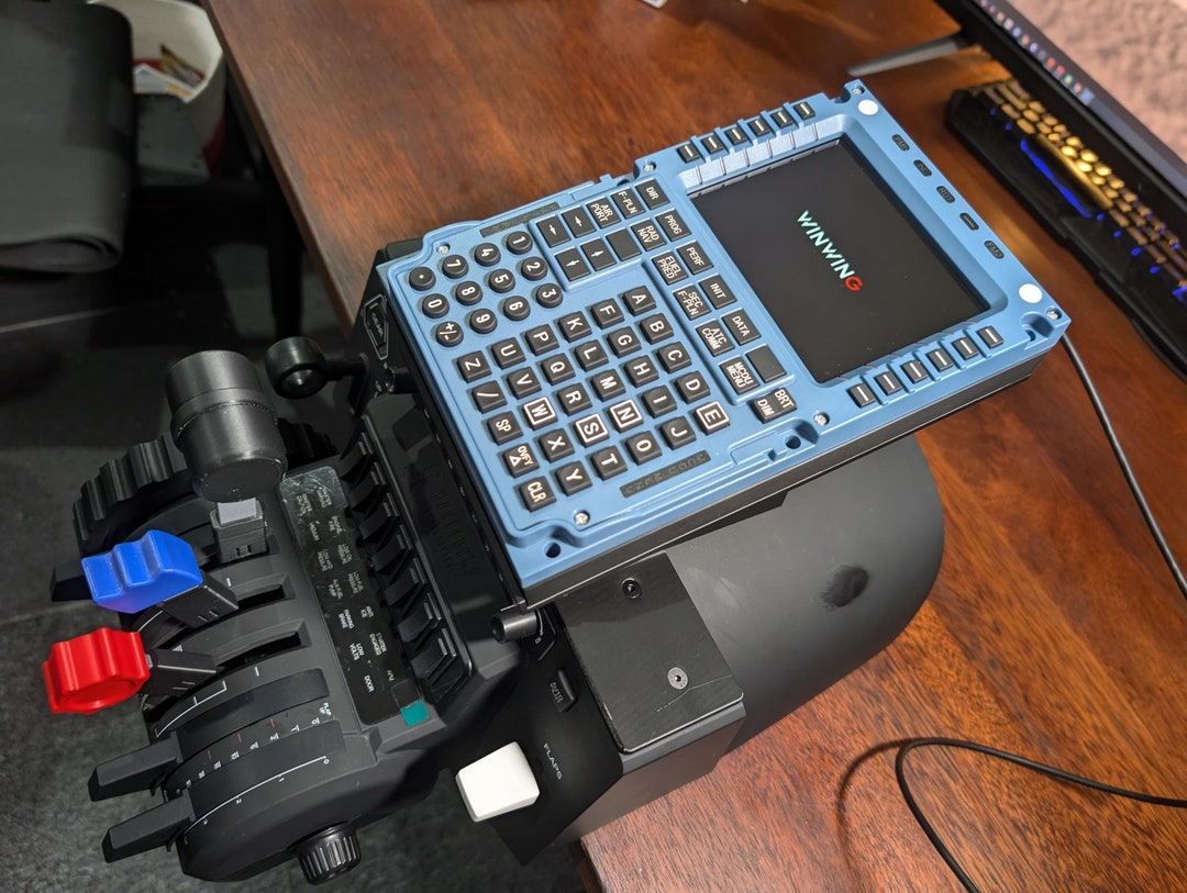 Winwing Airbus MCDU & BOEING FMS Mount for the Honeycomb Bravo - Etsy