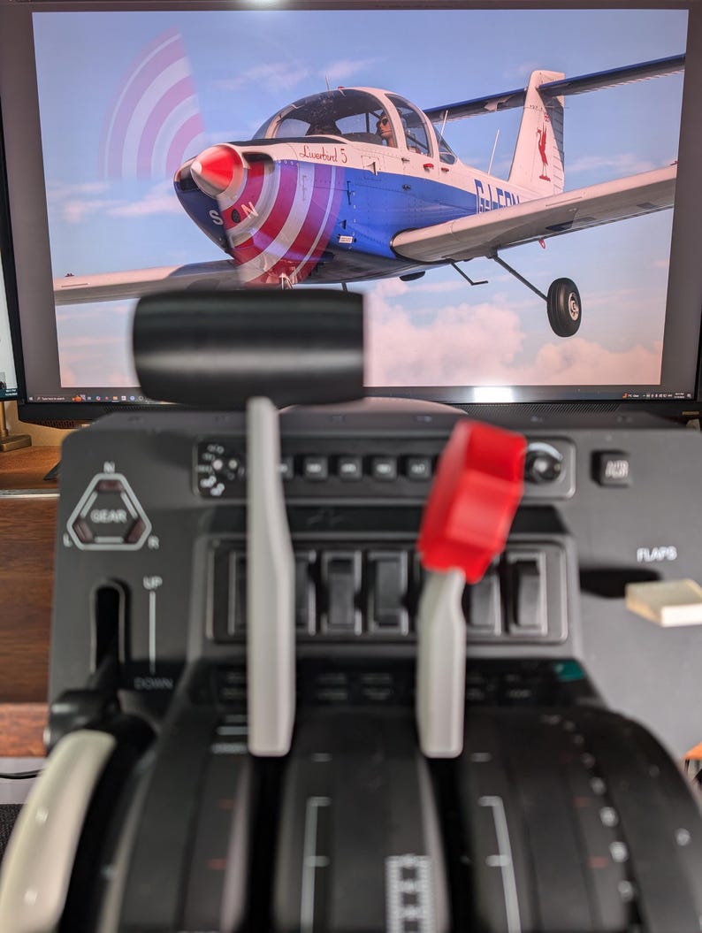 Honeycomb Bravo PA-38 Piper Tomahawk Lever Set - Etsy