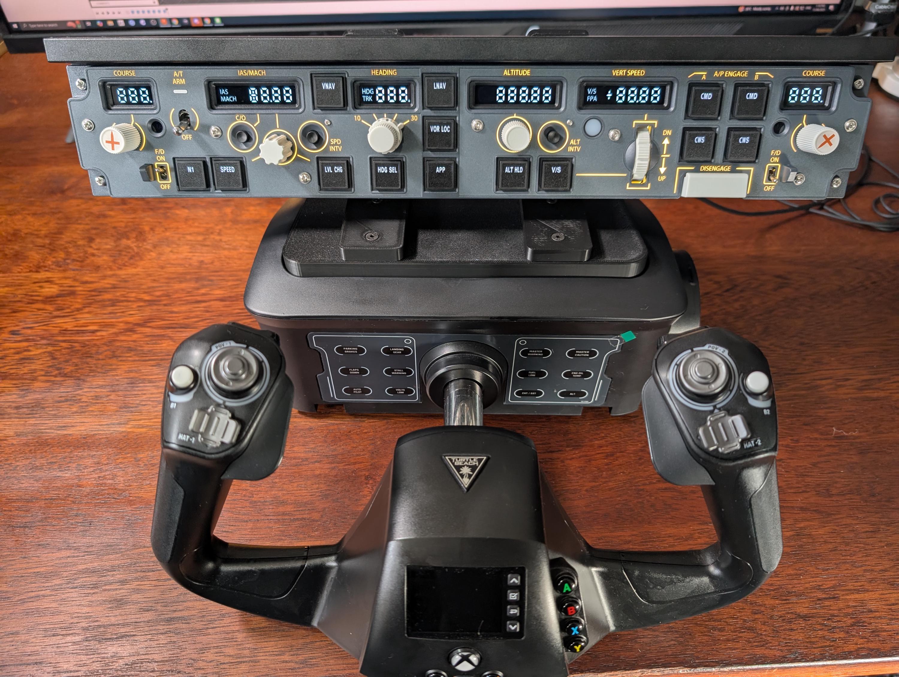 Winwing PAP 3 Boeing Mount for Turtle Beach Velocity One Yoke - Etsy
