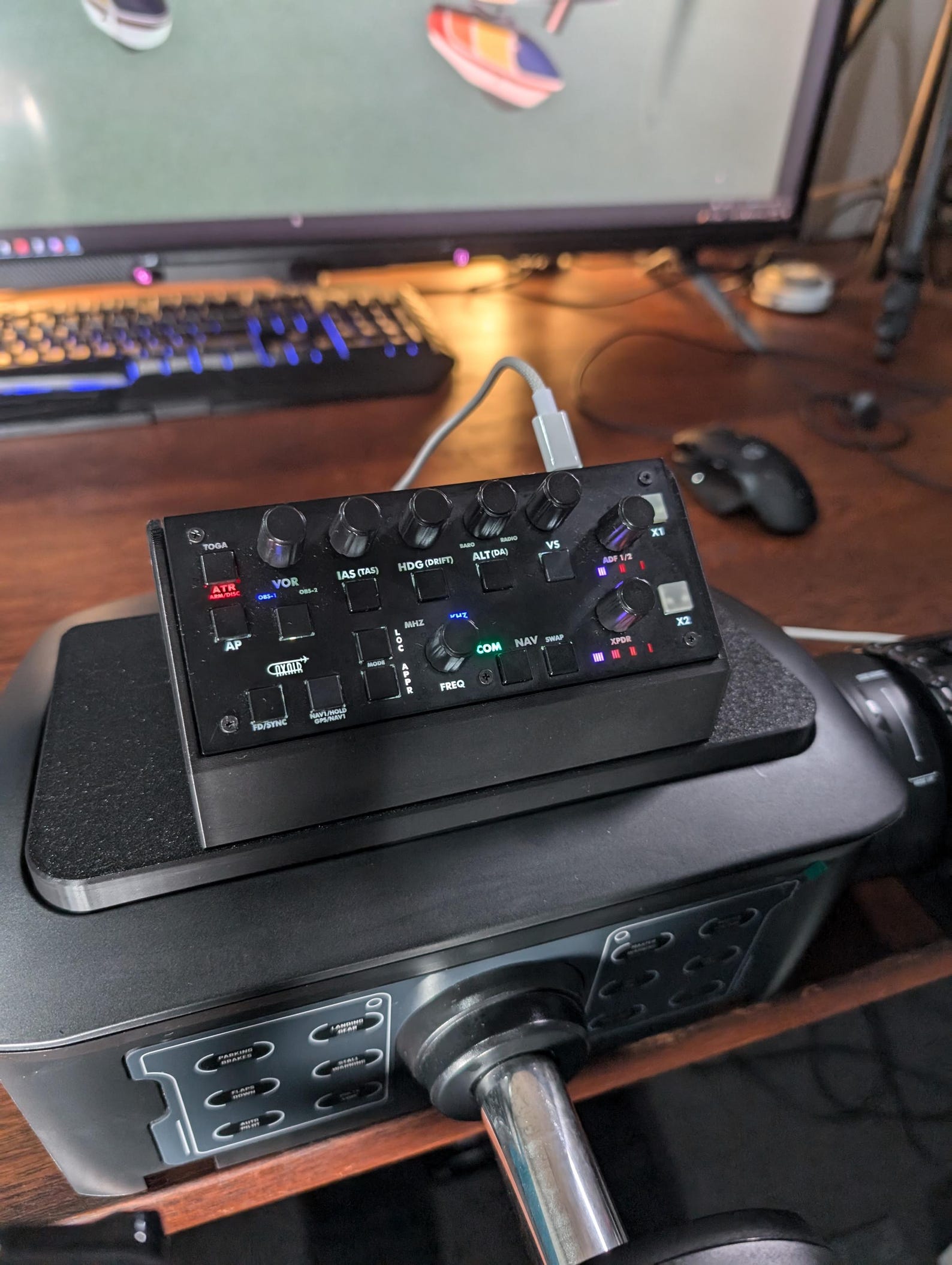 AXAIR MIAP PRO 24 Turtle Beach Velocity One Yoke Mount - Etsy