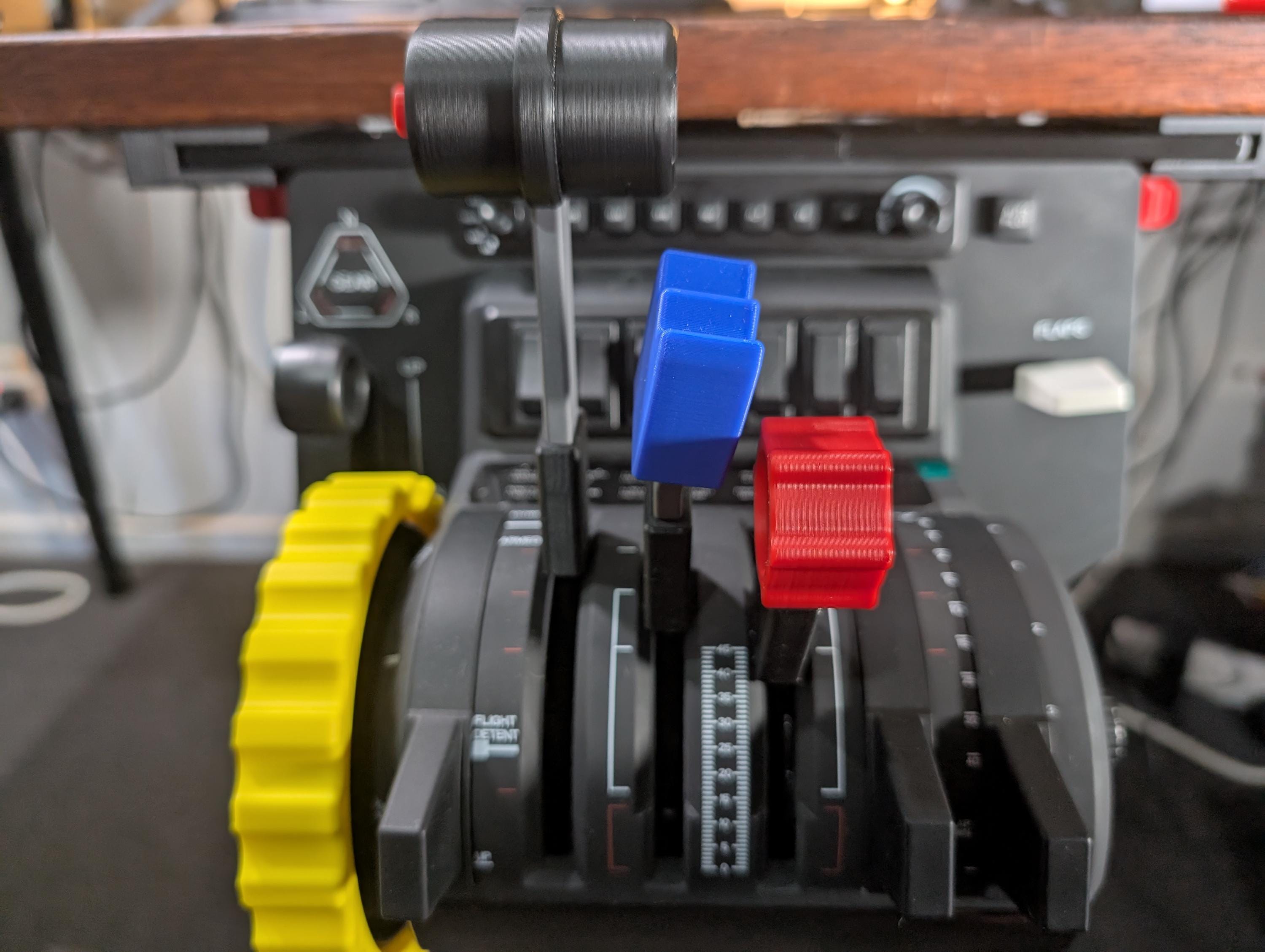Under Desk Mount for the Honeycomb Bravo Throttle Mount Your Flight Sim ...