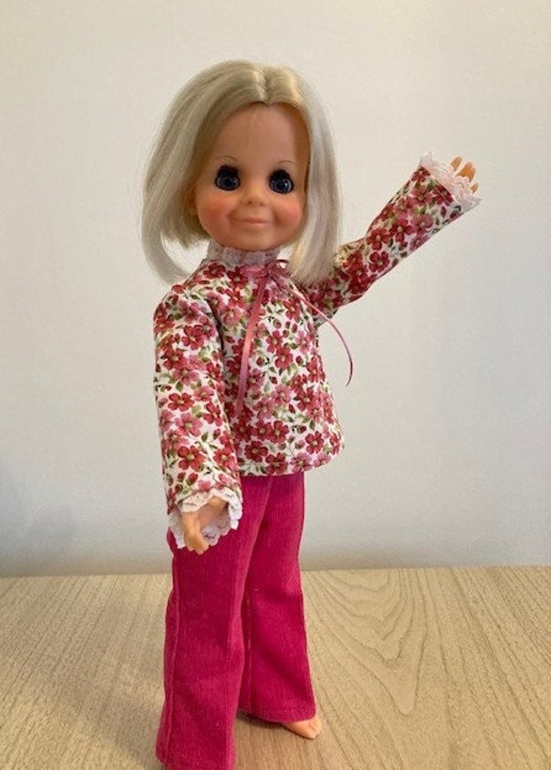 Pretty Flowery Blouse and Soft Corduroy Bell Bottoms for Velvet or Mia ...