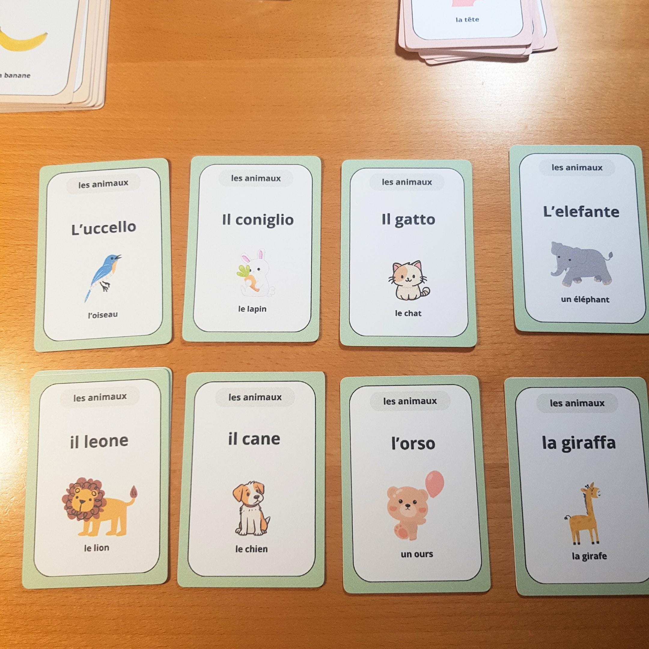 200 Italian Vocabulary Flashcards – Learn Italian Easily! - Etsy