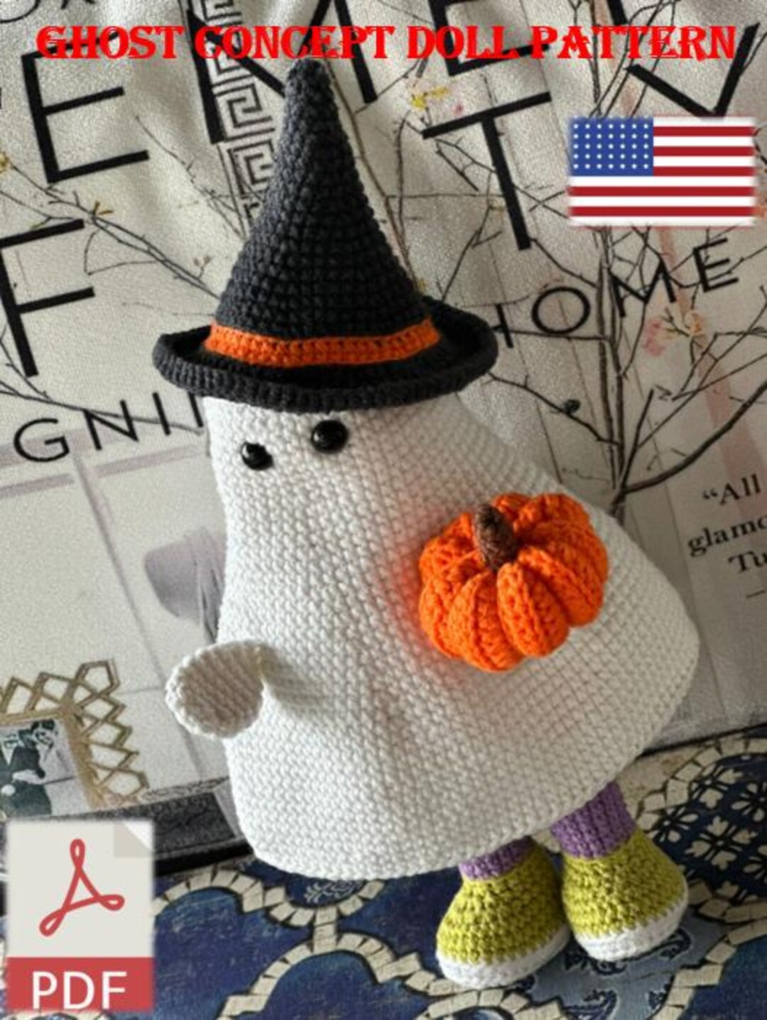Amigurumi Ghost DOLL Pattern - Etsy