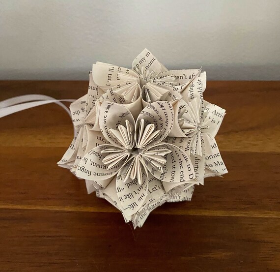 To Kill A Mockingbird Book Small Paper Flower Pomander | Etsy