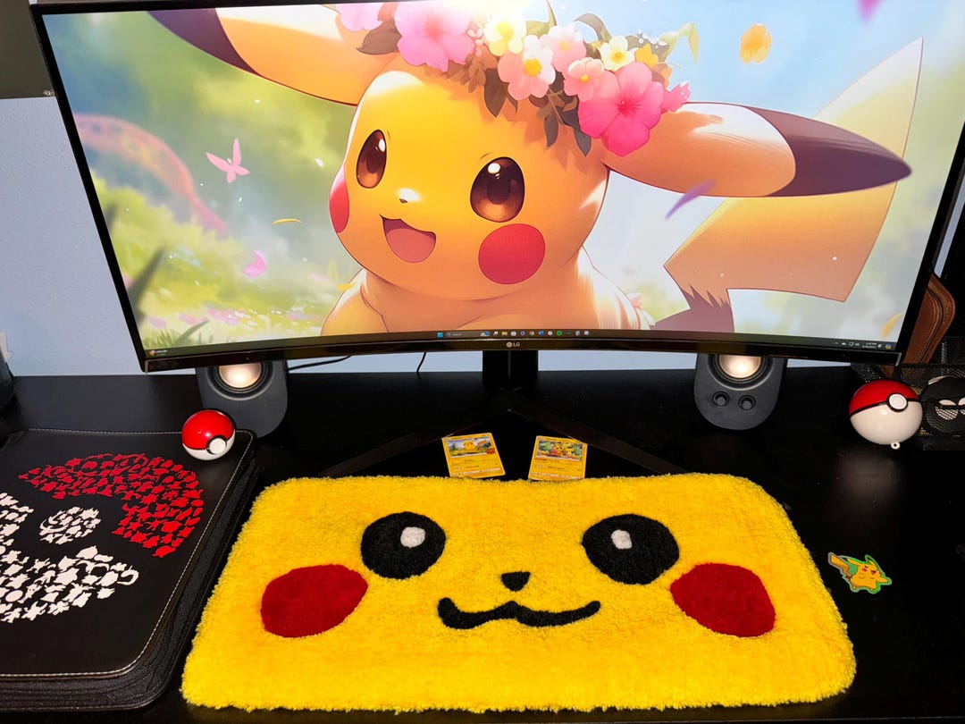 Pikachu Rug - Etsy