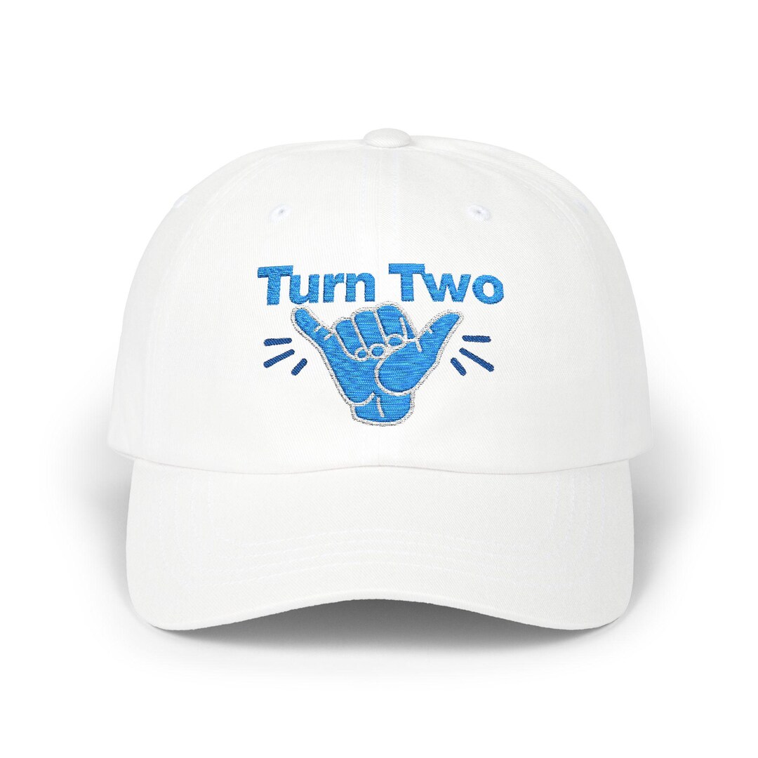 Turn Two Classic Dad Cap | Fun Baseball Hat for Dads, Casual Gift for ...