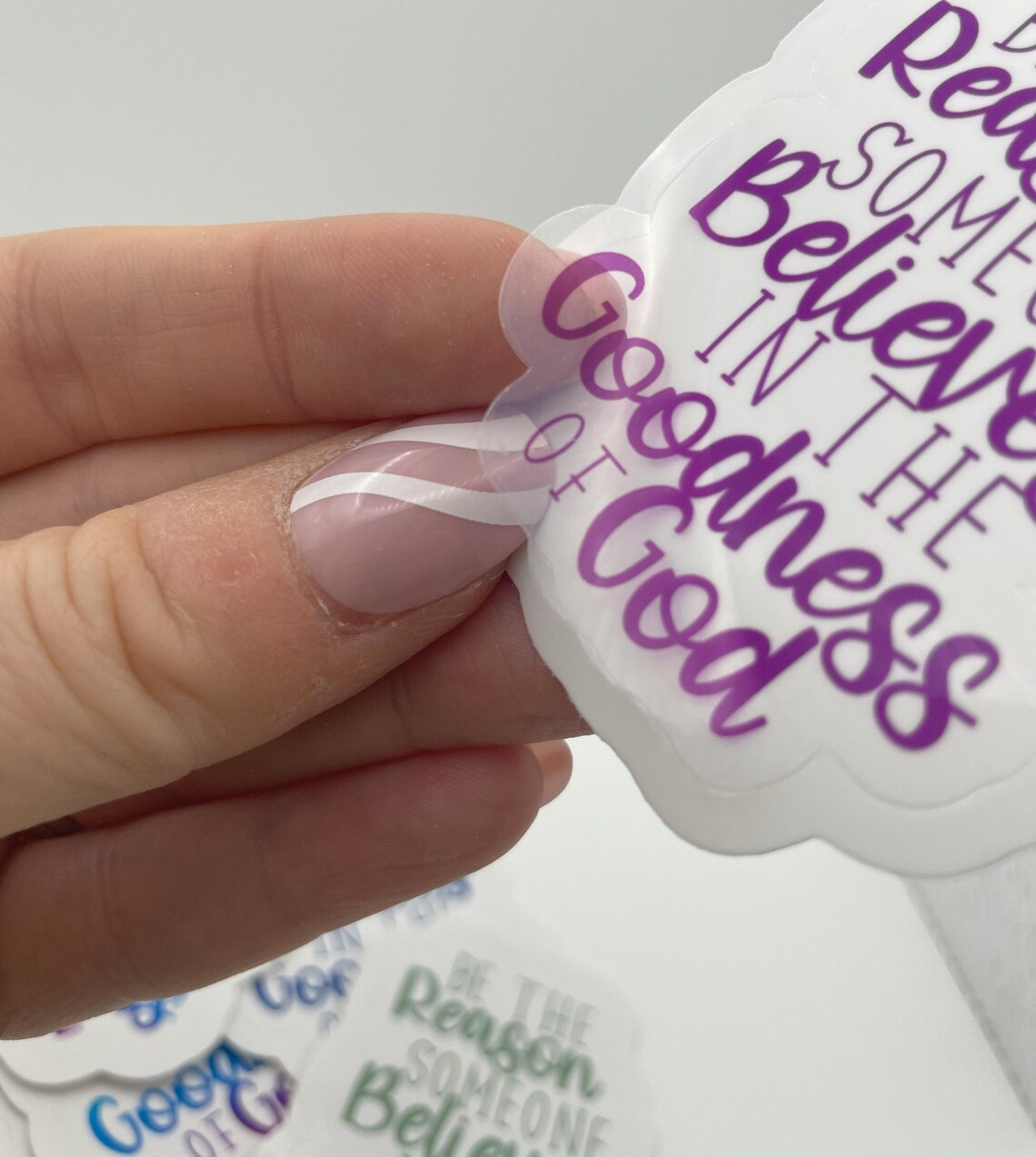 Transparent be the Reason . . . Stickers - Etsy