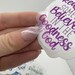 Transparent be the Reason . . . Stickers - Etsy