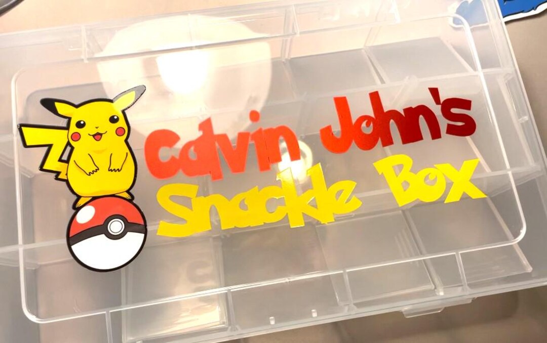 Custom Snackle Box, Personalized Snack Container - Etsy