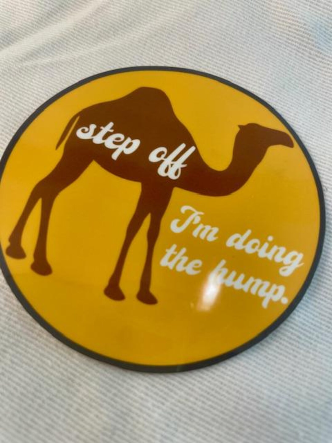 Camel Humpty Hump Sticker - Etsy