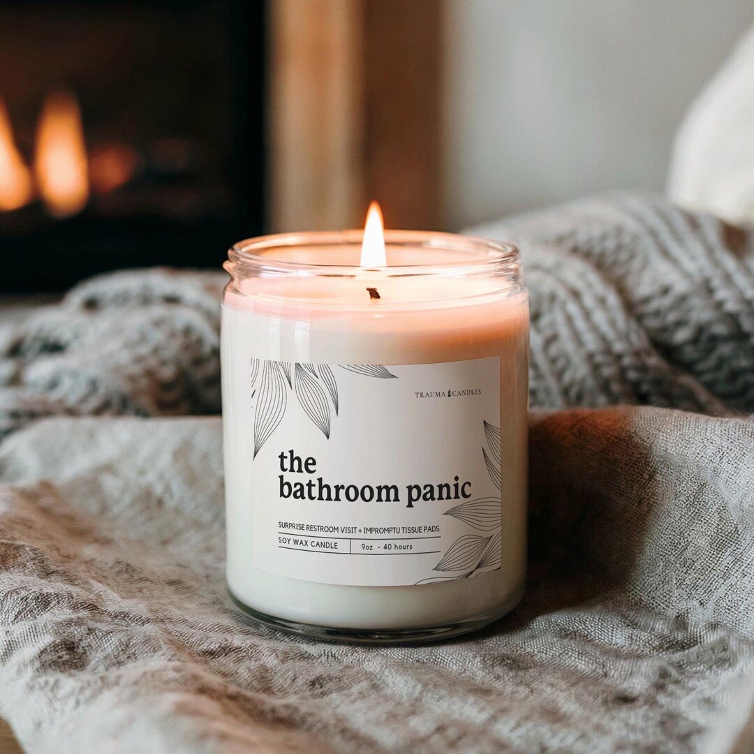 Bathroom Panic Period Candle, Period Kit for Tween, Gifts for Her ...