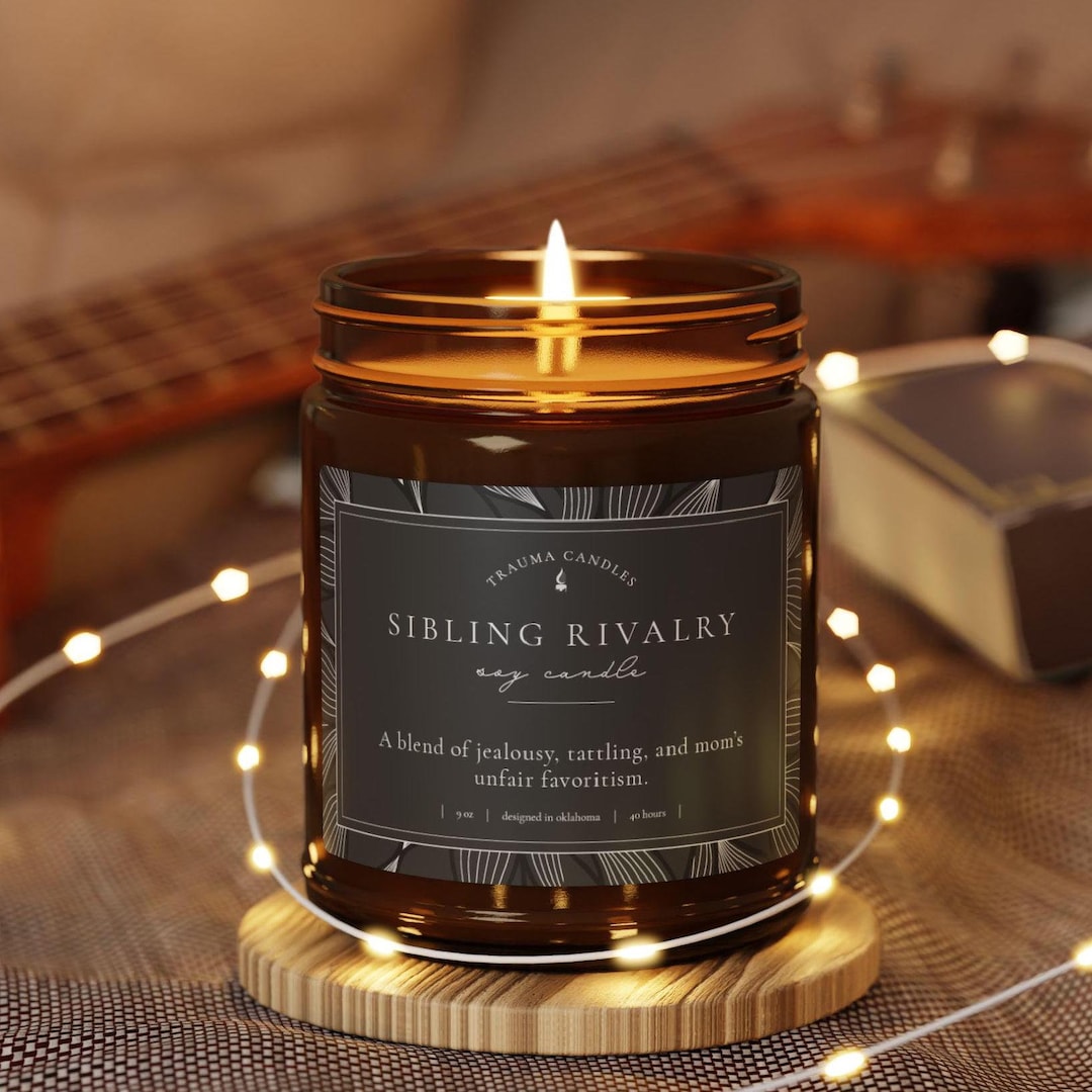 Sibling Rivalry Candle, Best Friend Candle, Friend Gifts, Gift for ...