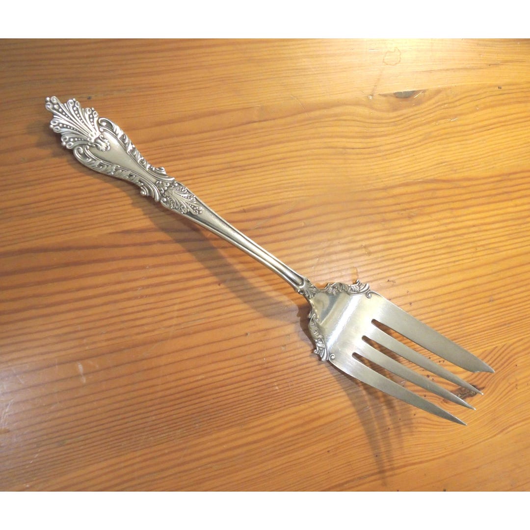 Rogers and Hamilton Cold Meat Serving Fork, in the Raphael Pattern ...