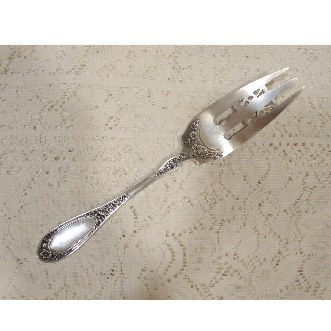 Cake and Pastry Server by R. Wallace 1835 in the Lovely Blossom Pattern ...