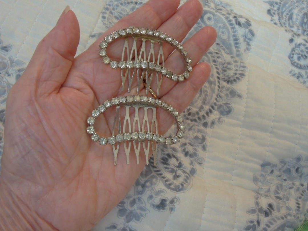 Decorative Hair Combs, Rhinestone Hair Combs, Special Occasions, Two ...