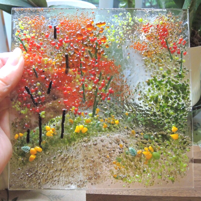 Fused Glass Tree - Etsy