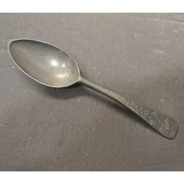 Antique Pewter Spoon - Etsy