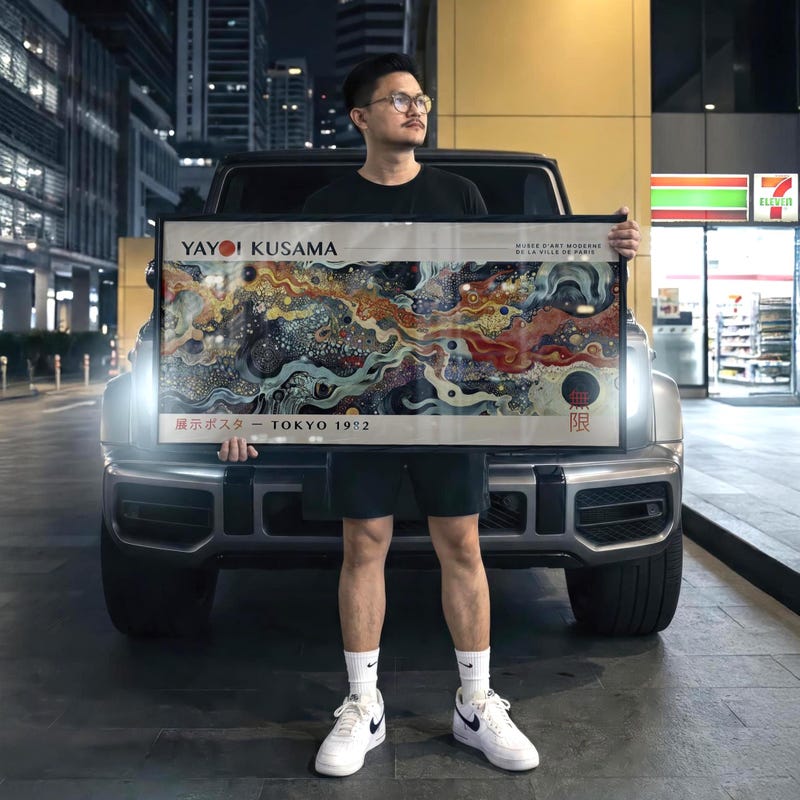 Yayoi Landscape Wall Art - Etsy