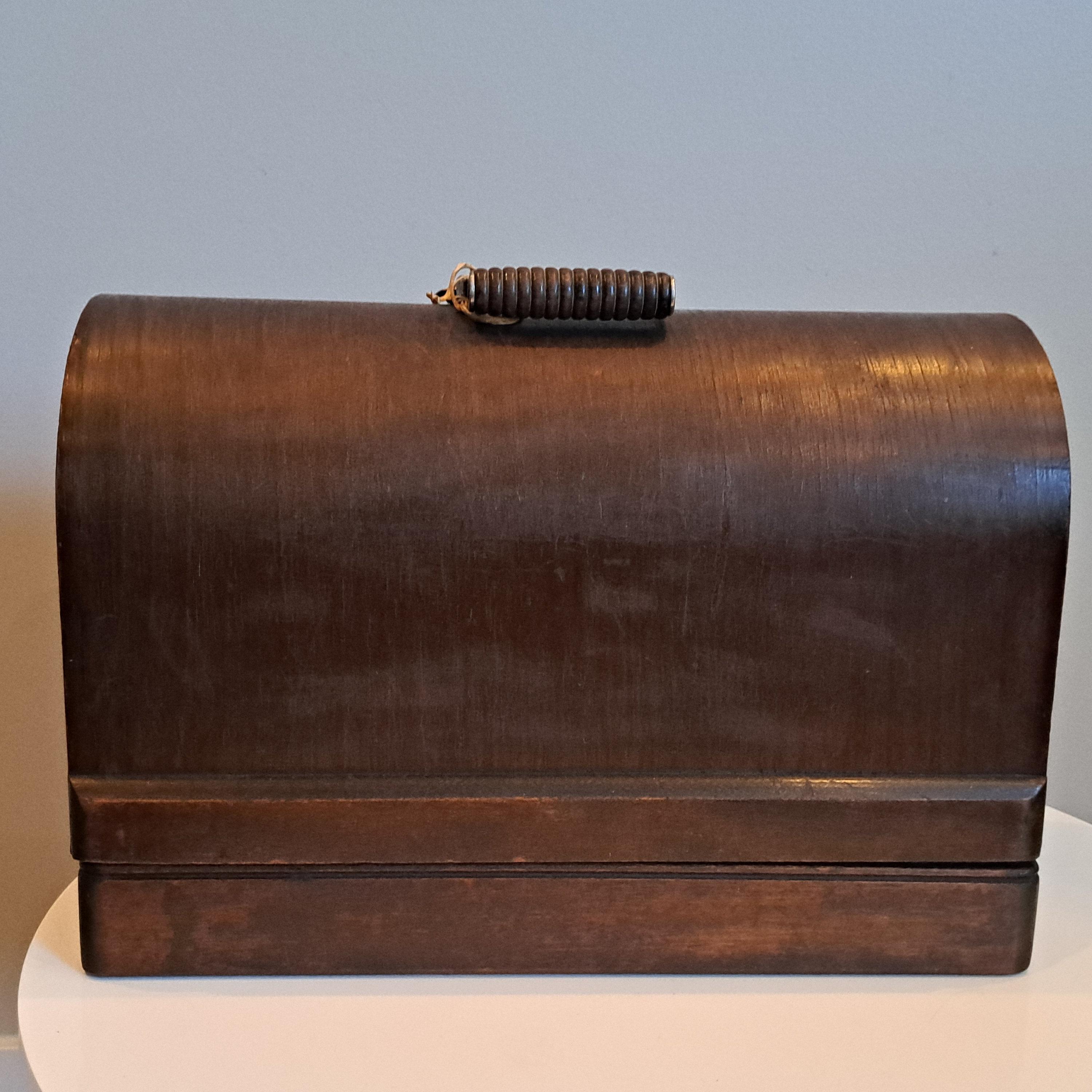 Vintage Singer 128 Bentwood Box Case With Key - Etsy