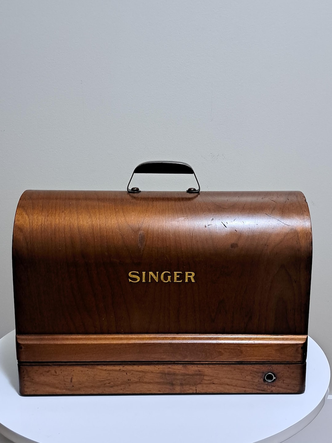 Vintage Singer Bentwood Sewing Machine Box - 3/4 Size - Etsy