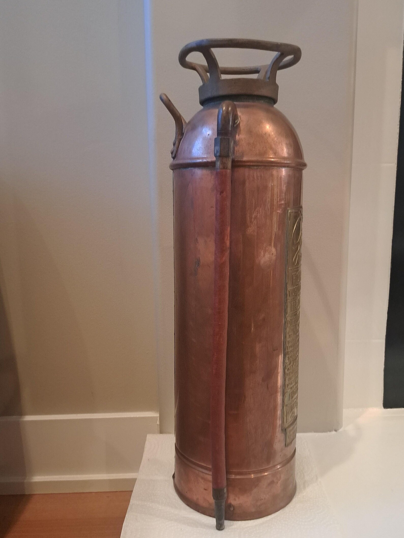 Vintage Guardene Fire Extinguisher Guardene Handheld Fire Extinguisher ...